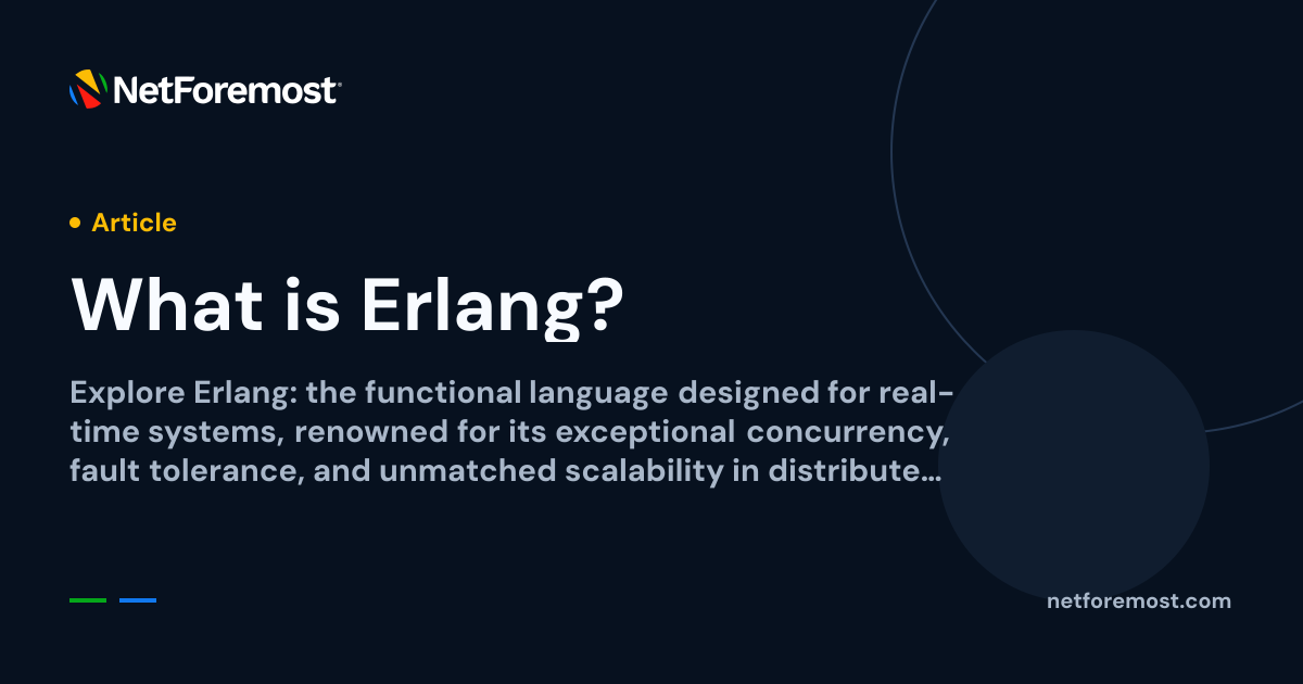 What is Erlang? — NetForemost